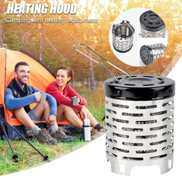 "材料: ステンレス鋼サイズ: 120x14 7ミリメートル/4.72*5.79""重量: 約410グラムをサイズの単一外箱: 12*12*15センチメートル/4.72*4.72*1.97""用途: キャンプ加熱"※当商品は海外からの発送と...