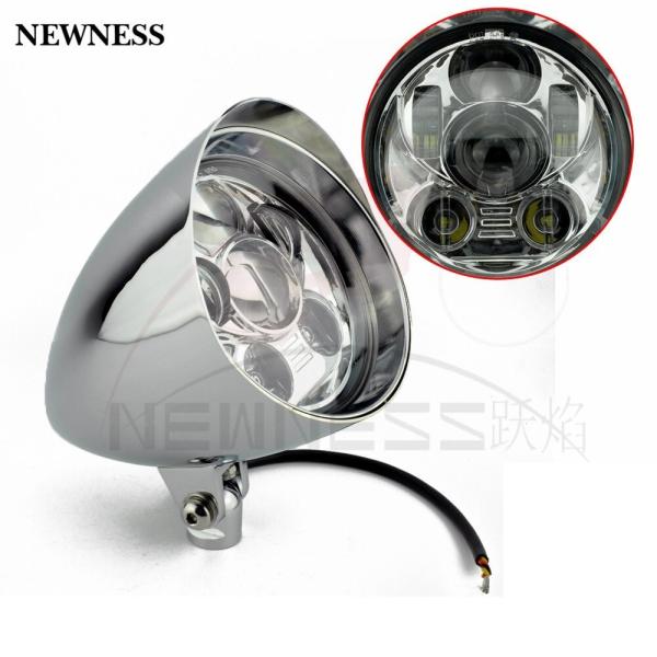 "動作電圧：DC12V。素材：高品質アルミニウム。サイズ：幅6 ""（152.4mm）、長さ9""（228mm）:。6LEDハイ/ロービーム    3線式接続。黒線=アース。赤いワイヤー=ハイビーム。ブルーワイヤー=ロービーム。取付穴：10...