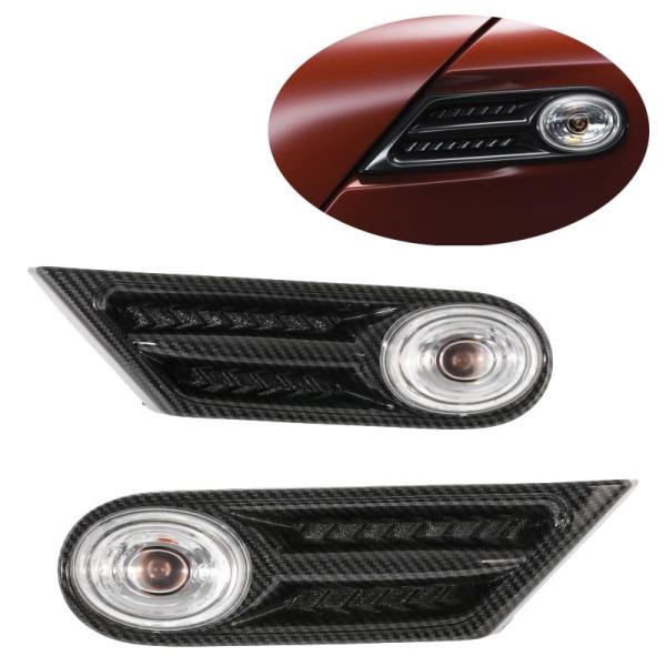 "【商品内容】サイドマーカーカバー【適合車種】R56 R57 R58 R59 2007-2013"※当商品ご注文から発送まで 約3〜7日程お時間をいただきます。また、商品発送からお届けまで2〜4週間ほどかかります。コロナウイルスの影響で遅れ...