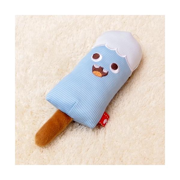 夏にピッタリのひんやりTOY♪鳴り笛付き。※この商品は接触冷感素材「POMP COOL」を使用しています。生地・加工は日本製。●サイズ：約H190×W60mm●材質：ナイロン・ポリエステル●原産国：中国