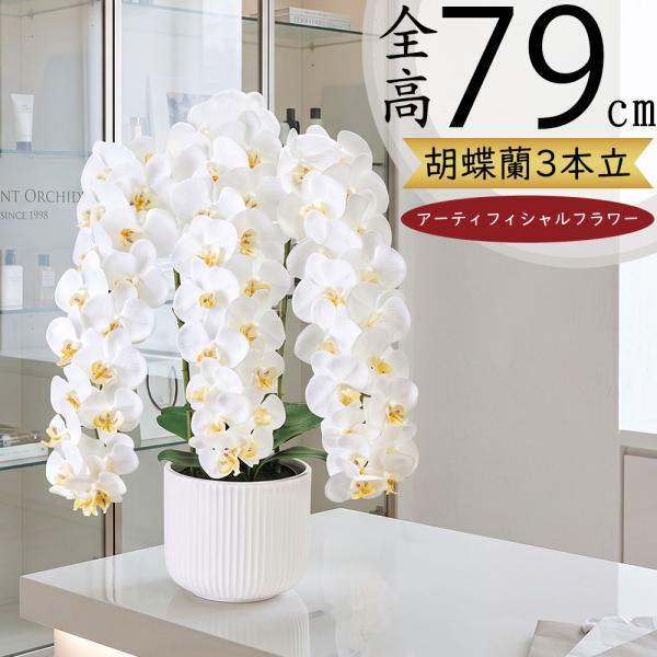 胡蝶蘭 光触媒加工 コチョウラン 鉢花 鉢物 造花 フラワーアレンジメント アーティフィシャルフラワー ギフト 贈答品 シルクフラワー アートフラワー贈り物の花としてニーズの高い胡蝶蘭の造花です。空気中の嫌な臭いの原因となるアンモニアやホル...