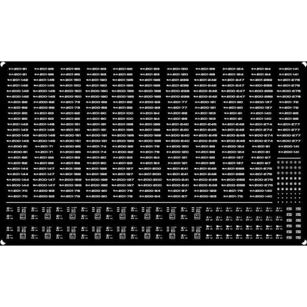 ＊品番：KLM223BA／KLM223BB／KLM223BC／KLM223CC。【各1編成分】／製品ではなく実車に合わせたサイズで再現