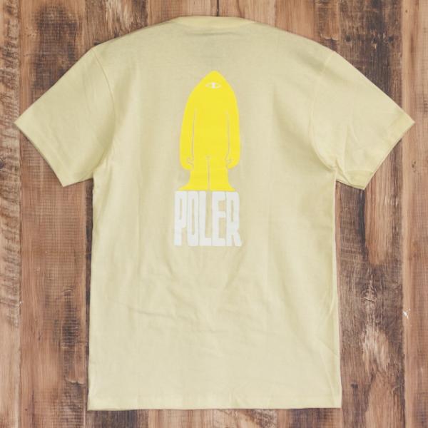 POLER ポーラーメンズ TシャツTIRED BOY TEE 丸胴 アイボリーポーラーから独特のゆるいタッチが目を引く一枚が登場。温かみのあるナチュラルカラーのボディが、ブランドらしい自由で遊び心のある雰囲気を引き立てるデザインです。素材...