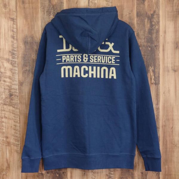 Deus Ex MachinaデウスエクスマキナEGG &amp; BEANS ZIP HOODIEメンズ ジップアップ パーカーガーメントウォッシュによるヴィンテージのような風合いが魅力のEGG BEANS ZIP HOODIE。最大の特...