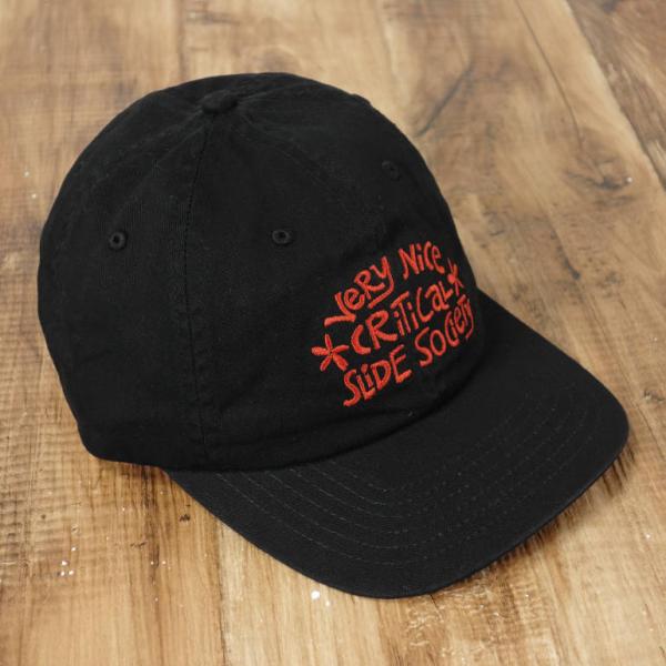 TCSS ティーシーエスエスVery Nice Cap6パネル キャップ ブラックブラックカラーと大胆なTCSS刺繍が映えるデザインでカジュアルにもストリートファッションにも合わせやすいです。やや浅めのシルエットで被りやすく、男女問わずお使...