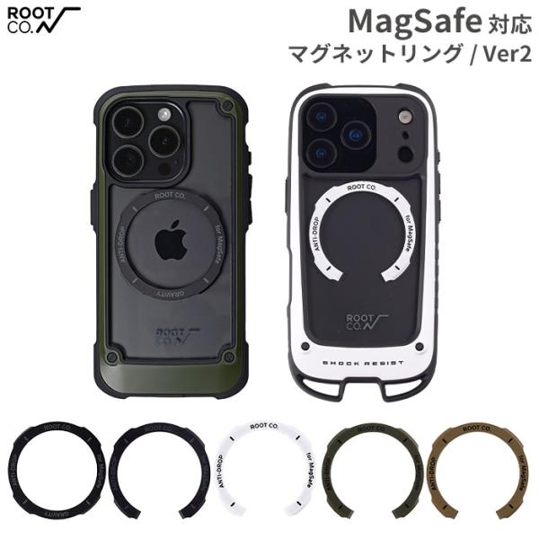商品名ROOT CO. GRAVITY MAGNET PC RING for MagSafe商品特徴・簡単にMagSafe対応ケースに・貼り付けガイド付き・薄型なので、ポケットやバッグの中でも取り出しがスムーズ・GRAVITY Shock ...