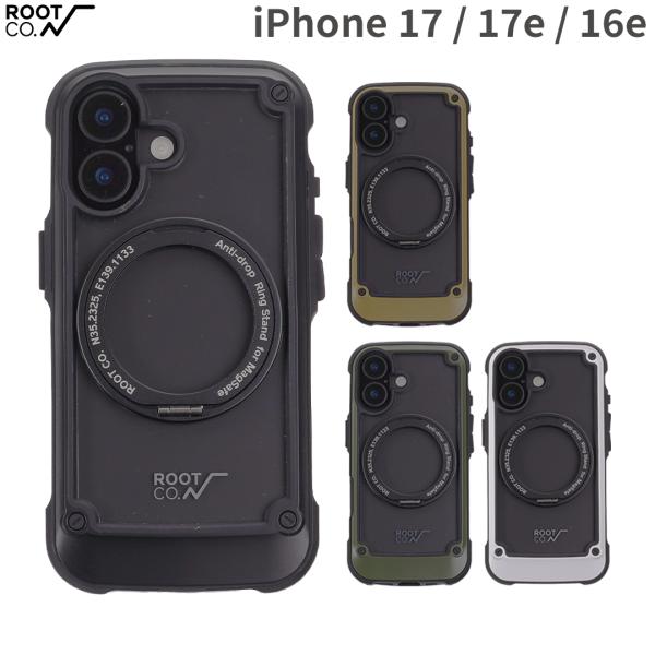 商品名  [iPhone 17/17e/16e]ROOT CO. GRAVITY Shock Resist Tough &amp; Basic Case Plus.  対応機種  iPhone 17  iPhone 17e  iPhone ...