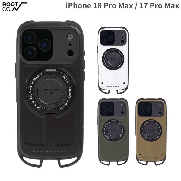 商品ROOT CO. GRAVITY Shock Resist Case Rugged Plus.カラーブラックホワイトカーキコヨーテ対応機種iPhone18Pro MaxiPhone17Pro MaxキーワードiPhone18ProMax...