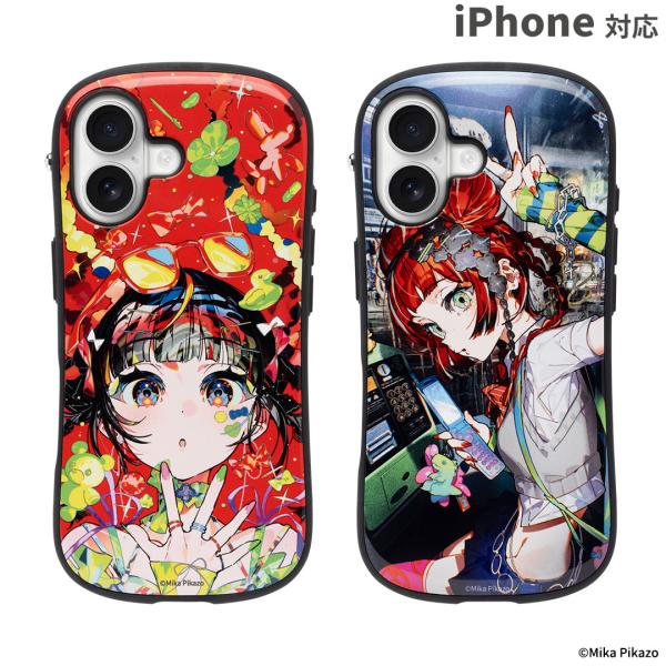 iFace×Mika PikazoiFaceとMika Pikazoがコラボレーション！Mika Pikazoがスマホにまつわるネットや電話などをテーマに、iFaceのために描きおろしたイラストを使用した限定ラインナップ。■POP FACE...