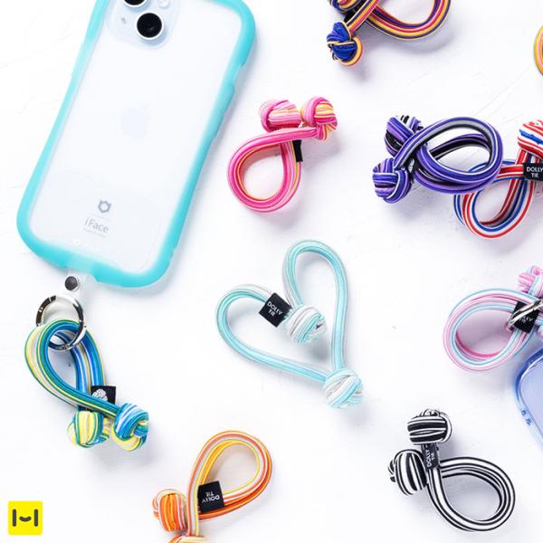 韓国伝統工芸法から生まれたハンドメイドのヘアゴム商品名DOLLY TIE ドリータイ Big Dolly Hair Tie商品特徴・素早く、髪の毛がもつれずに外せる・特殊な糸を使用し、速乾・超軽量・高耐久・ストラップ、カバンの目印、手帳型ケ...