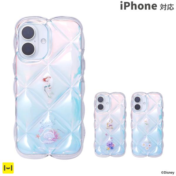 商品名ディズニーキャラクター クリアキルティングケース種類アリエルラプンツェルティンカーベル対応機種iPhone16 iphone16 アイフォン16iPhone15 iphone15 アイフォン15iPhone14 iphone14 アイ...