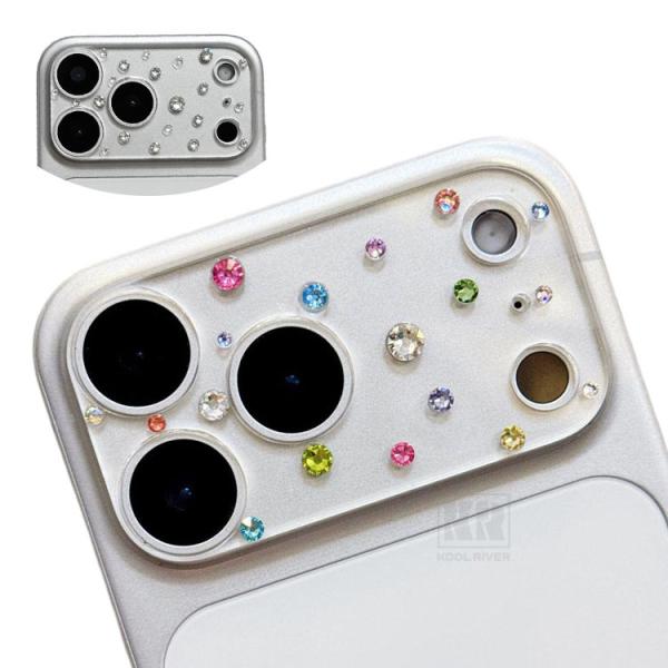 ラインストーンがオシャレ 取り付け簡単 Apple アップル アイフォン18 / 18プロ / 18プロマックス / エア2 アイホン アイフォーン 可愛い お洒落