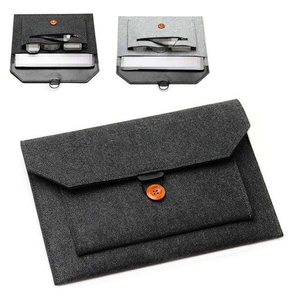 MousePro / mouse E10 ケース カバー 10.1/11.6インチ 2in1 シンプル フェルト調 セカンドバッグ型 バッグ型 マウスコンピューター ポケット付き おすすめマウスコンピューター