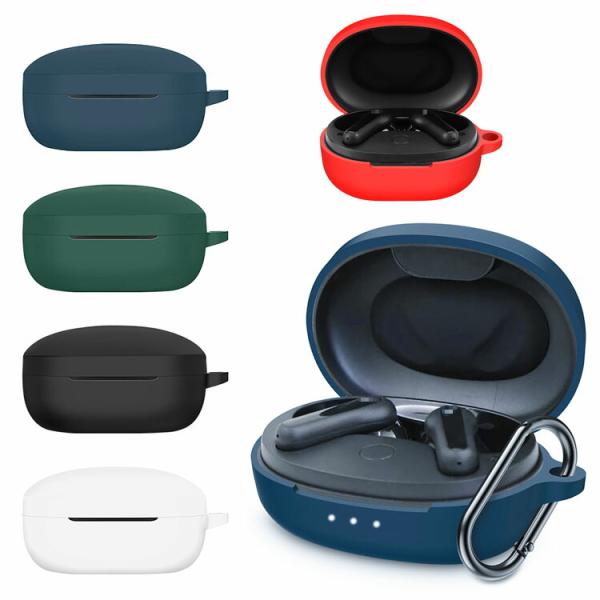 Anker Soundcore Life P2 Mini ケース ワイヤレスイヤホン カバー シリコン カラビナ付き シンプル おしゃれ おすすめ 傷防止 ソフトケース 保護ケースアンカー サウンドコア ライフ P2 ミニ 収納ケース