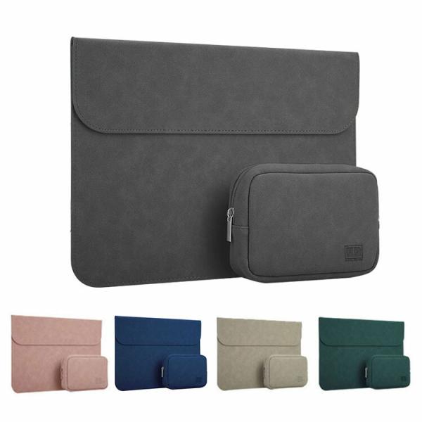 Google Pixel Slate (12.3インチ) ケース/カバー 電源収納ポーチ付き PUレザー シンプル セカンドバッグ型 ピクセル Slate カバン型レザーケース/カバーグーグル ピクセル