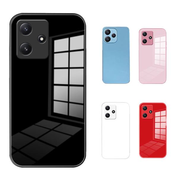 Redmi 12 5G クリアケース Redmi Note 12R カバー クリア 透明 背面強化ガラス 側面TPU ケース シャオミ リドミーノート12R/リドミ 12 5G おすすめクリアケース TPU+強化ガラス ケース 小米 シャオミ