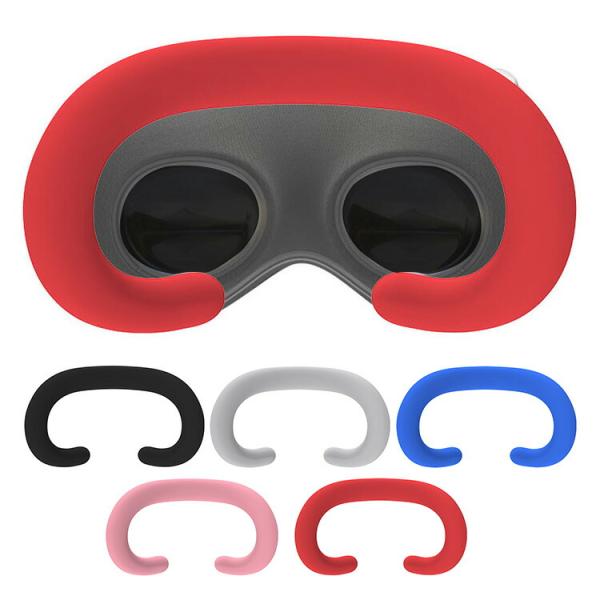 光漏れを軽減 汚れ防止 防汗 洗える シリコン フェイスカバー アップル VR / AR ビジョンプロ アクセサリー おすすめ
