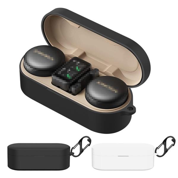 AnkerWork M650 Wireless Microphone ケース シリコン シンプル カラビナ付き 保護カバー アンカー おすすめ おしゃれ カバー 傷防止 ケースイヤホン収納ケース 衝撃吸収 ソフトケース  アンカー