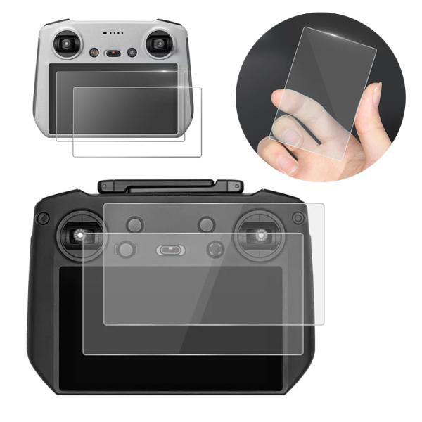 DJI RC Pro 送信機 ガラスフィルム 2枚入り DJI Mavic 3 Classic DJI RC/RC 2 コントローラー ガラスフィルム 2枚入り 強化ガラス 液晶保護プロテクター/ガラス保護フィルム 液晶保護 シールド 傷防...