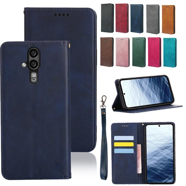 豊富なカラバリ 耐衝撃 ストラップホール付き 手帳型PUレザーケース FCNT らくらくスマートフォン F-53E スマホケース スマホカバー おすすめ