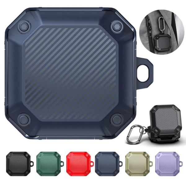 Galaxy Buds 2/Buds2 Pro ケース 耐衝撃 カバー ワイヤレスイヤホン 保護ケース TPU カラビナ付き シンプル おしゃれ おすすめ 傷防止 ソフトケースギャラクシー バッズ2/バッズ2プロ 耐衝撃ケース