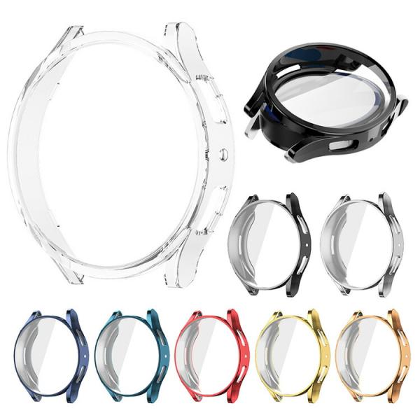 TPU 液晶保護カバー ソフトカバー ギャラクシーウォッチ7 40mm 44mm 耐衝撃 衝撃吸収 アンドロイド スマートウォッチ 透明