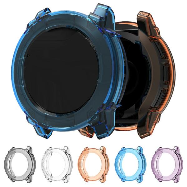 TPU ソフトケース ソフトカバー 耐衝撃 ガーミン インスティンクト3 Dual Power 衝撃吸収 アンドロイド スマートウォッチ 透明  おすすめ