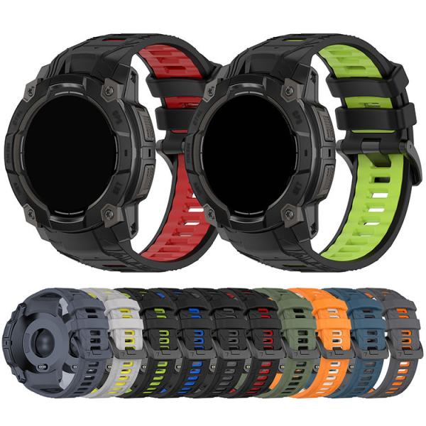交換ベルト バンド幅22mm/26mm スマートウォッチ ガーミン インスティンクト3デュアルパワー / インスティンクト3アモレッド 45mm / 50mm 替えバンド 替えベルト