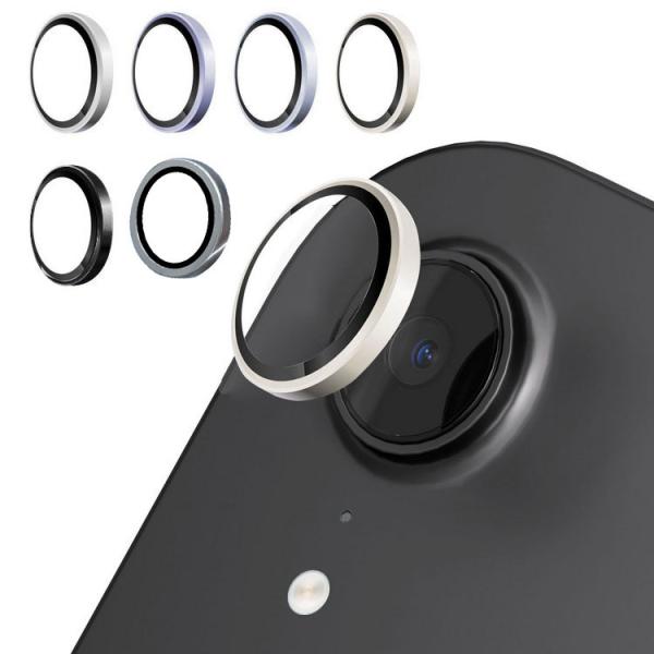 アップル アイパッドミニ7 第7/6世代 2024年モデル カメラレンズ保護リングカバー レンズ プロテクター