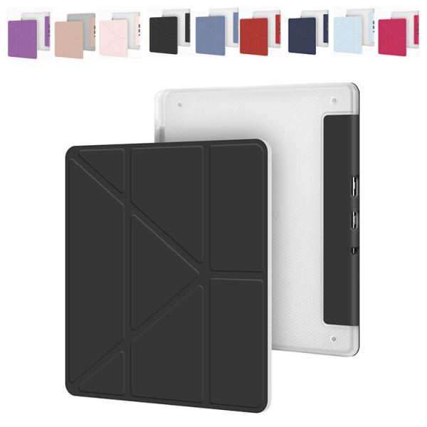 Kindle Scribe ケース カバー 手帳型 かわいい PUレザー スタンド機能カバー キンドル スクライブ 10.2 インチ ペン収納 衝撃吸収 スタンド機能 シンプルスタンド変形機能付き 手帳型ケース キンドル スクライブ