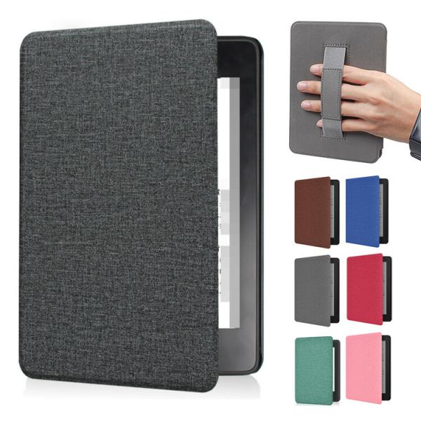 キンドル ペーパーホワイト (第12世代) 2024モデル 手帳型PUレザーケース 衝撃吸収 電子書籍カバーケース 小学生 中学生 小学校 中学校 通学 PTA 学校支給