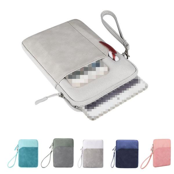 BOOX Leaf2 ケース / カバー 7インチ 電子書籍リーダー 紐 ストラップ付き 撥水 保護ケース 収納ケース カバー ポケット付き バッグ型 カバン型 シンプル出張/外出時/通勤/通学の持ち運びに最適な保護ケース