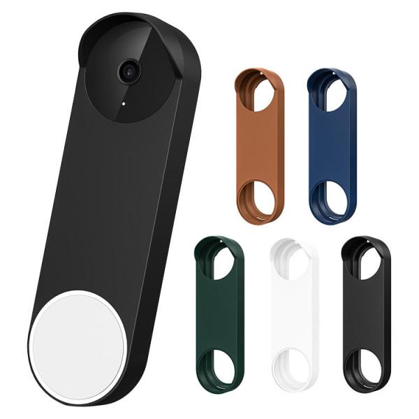 Google Nest Doorbell (Battery Type) ケース 耐衝撃 カバー シリコンカバー シンプル おしゃれ グーグル バッテリー式ビデオドアホン ソフトカバー/ケースグーグル バッテリー式ビデオドアホン 耐衝撃 衝撃吸収
