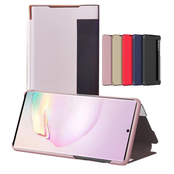 Samsung Galaxy Note20/Note20 Ultra 5G SC-53A docomo/SCG06 au ケース / カバー 二つ折り レザー PUレザー スタンド機能 サムスン ギャラクシーノート20サムスン ギャラクシー...