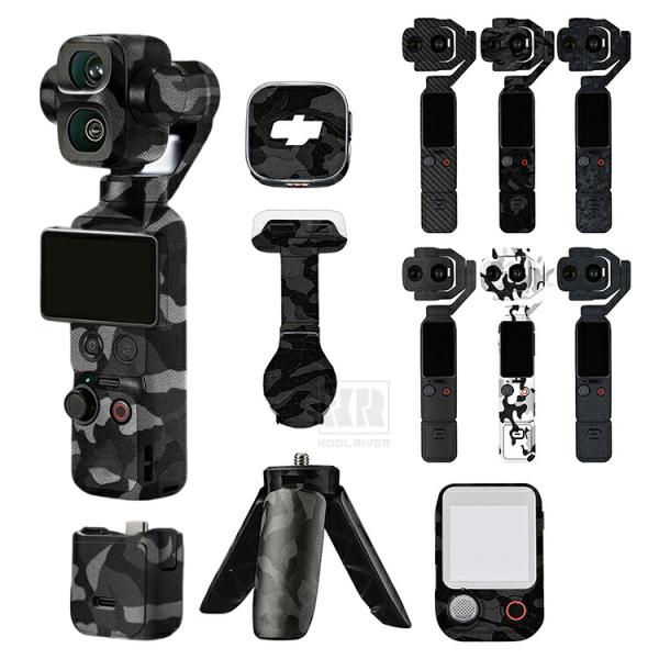 DJI ディージェイアイ オスモ ポケット 4P Vlogコンボ 保護フィルム シールド 傷防止 シート おすすめ