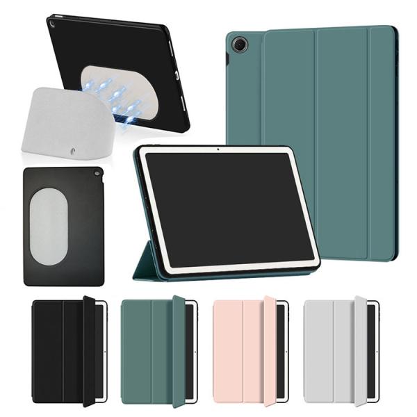 Google Pixel Tablet ケース 11インチ 手帳型 カバー PUレザー スタンド機能 グーグル ピクセル タブレット 衝撃吸収 シンプル おしゃれタブレットカバー 小学生 中学生 小学校 中学校 通学 PTA