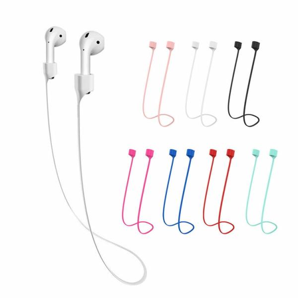 Apple AirPods Pro 2 ネック紐 ストラップ 着脱簡単 シリコン おしゃれ おすすめ エアーポッズプロ2 紐 ストラップ ワイヤレスイヤホン紐 ストラップエアーポッズプロ2 ストラップ ネックストラップ おすすめ