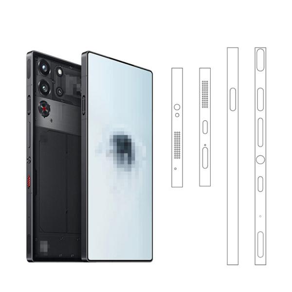 保護フィルム 側面シールド 保護フィルム ヌビア レッドマジック10プロ / 10プロ