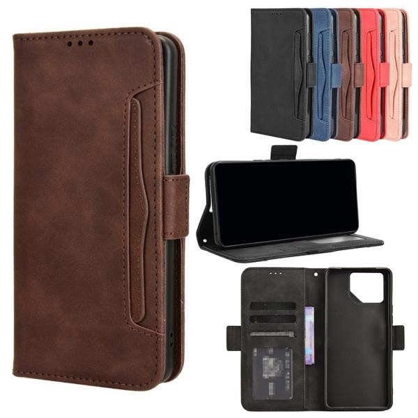 エイスース ROG フォン8 プロ 手帳型レザーケース