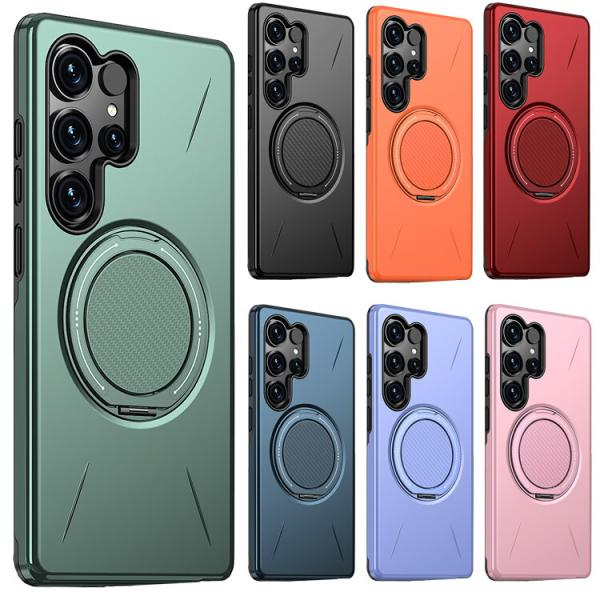 片手持ちに便利なリング付き 耐衝撃ケース TPU + プラスチック サムスン ギャラクシー S26 /S26 プラス/S26 ウルトラ  衝撃吸収 ケース ストラップホール付き
