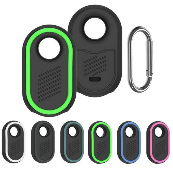 Galaxy SmartTag2 ホルダー ケース カバー カラビナ付き保護ケース エアタグ 紛失防止 シリコン保護カバーギャラクシースマートタグ2ロケーショントラッカー