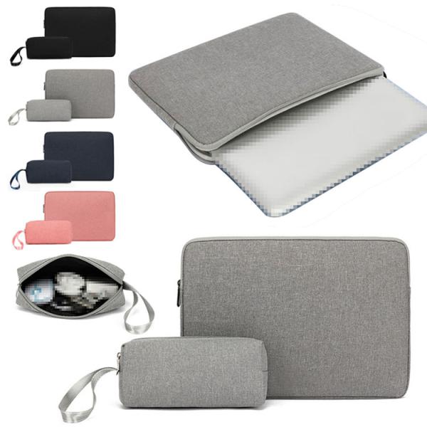 VAIO SX12 (12.5インチ) ケース / カバー 電源収納ポーチ付き キャンバス調 バッグ型 カバン型 シンプル セカンドバッグ型 バイオ おすすめ おしゃれバイオ SX12 電源収納バッグ付き