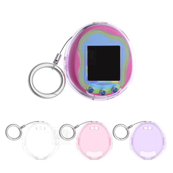 クリアケース 透明 プラスチック  ハードケース バンダイ たまごっちユニ  外出時の持ち運びに最適な保護ケース 衝撃吸収 バッグ型保護ケース おすすめ