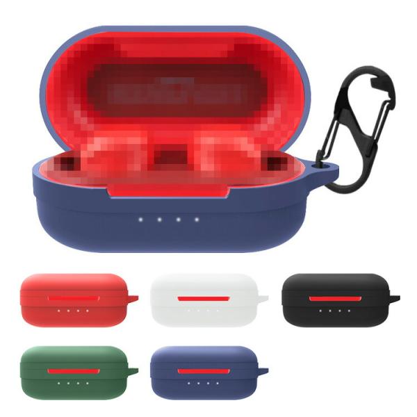 TOZO NC9 ケース シリコン シンプル カラビナ付き 保護カバー ワイヤレスイヤホン おすすめ おしゃれ カバー 傷防止 ケース ワイヤレスイヤホン 保護ケースイヤホン収納ケース 衝撃吸収 ソフトケース TOZO NC9