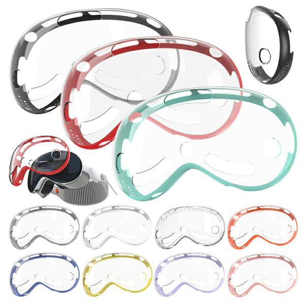 ビジョンプロ クリアケース TPU + プラスチック アップル VR ケース 耐衝撃ケース 耐衝撃カバー おすすめ