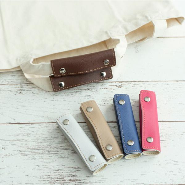 商品名:2個セット かばん用ハンドルカバー 【 国産 抗菌 PUレザー 】 持ち手 ２つセット 日本製 PUレザー シンプル クレンズ メール便送料無料★商品説明『 日本製 PUレザー 』を使用した ハンドルカバー です！かばんの持ち手１本...