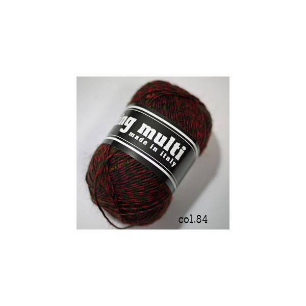 　イタリア製ソックスヤーンナイロン入りの段染ソックス用毛糸です[素材] スーパーウォッシュウール７５％、ナイロン（ポリアミド）２５％[長さ・単位] 50g／約210m（イタリア製のため重さが正確でないようです50ｇ巻き表示ですが実重量は49...