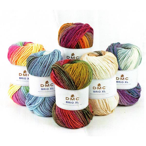 ※在庫ありの商品でも、店頭の在庫と共有しております為、取り寄せになる場合があります。※在庫品の為、ロットが揃わない場合があります。同ロットをご希望の場合は、ご注文の際に備考欄へご記入ください。隣り合う色の移り変わりが楽しめる「ブリオ」の極太...