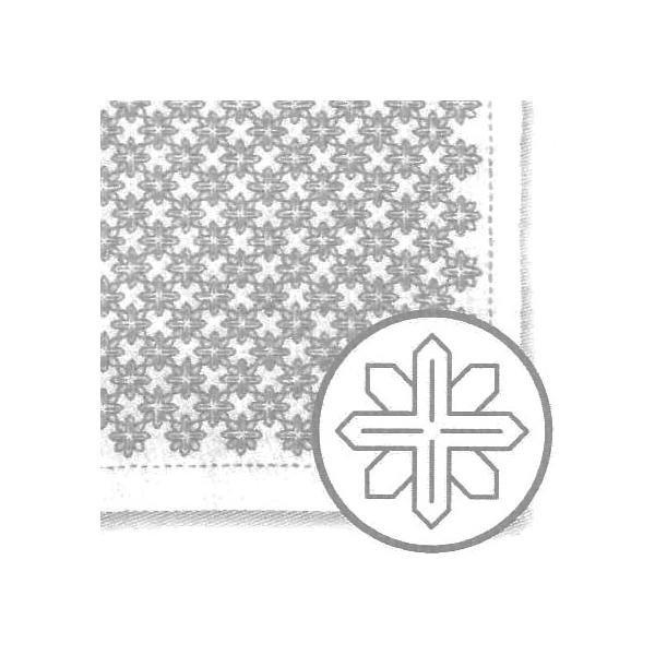 注文個数によりお届け予定日が変更になる場合があります。※在庫ありの商品でも、店頭の在庫と共有しております為、取り寄せになる場合があります。刺し子糸（細）に最適な図案、できました。※洗うと水で消える図案プリント済み布だけのパックです糸は入って...