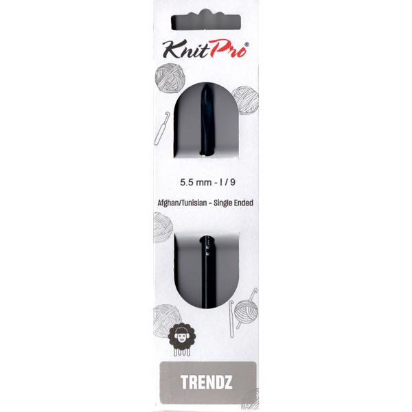 Trendz トレンツ アフガニスタン/チュニジアのかぎ針編み従来のかぎ針編みのフックとして使用するか、KnitPro交換可能な編み針に使用されるのと同じケーブルに取り付けます。ケーブルとフックの接合部は滑らかで、ステッチを楽にスライドさせ...